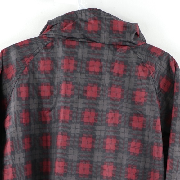 Jerzees | Jackets & Coats | Vintage 9s Streetwear Plaid Windbreaker ...